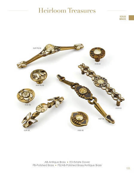 Cabinet Hardware | Mother of Pearl Cabinet Pull | www.TMHardware.com